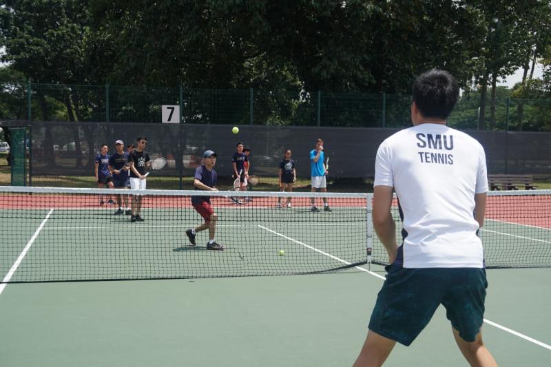 SMU Tennis | Freshmen Orientation | Singapore Management University (SMU)