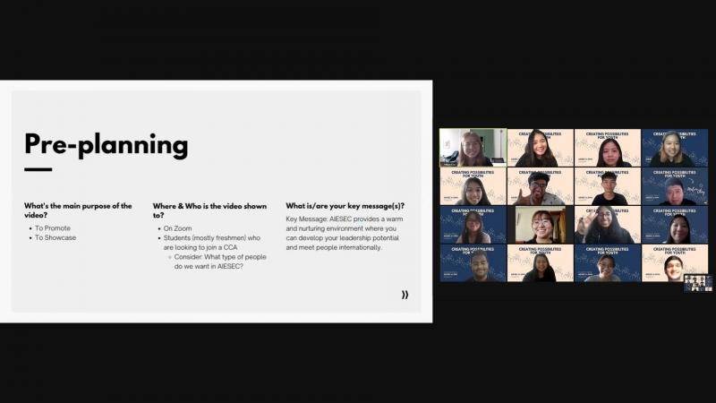 SMU AIESEC | Freshmen Orientation | Singapore Management University (SMU)