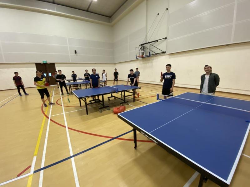 SMU Table Tennis | Freshmen Orientation | Singapore Management ...