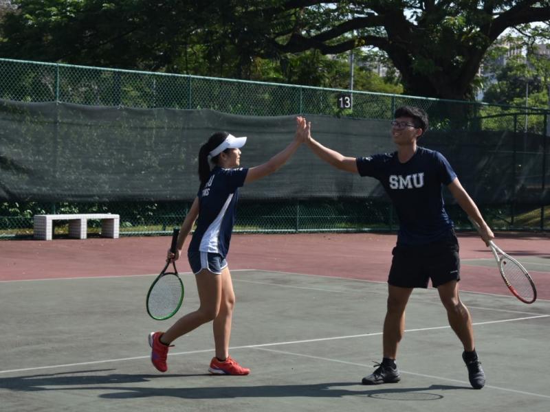 SMU Tennis | Freshmen Orientation | Singapore Management University (SMU)